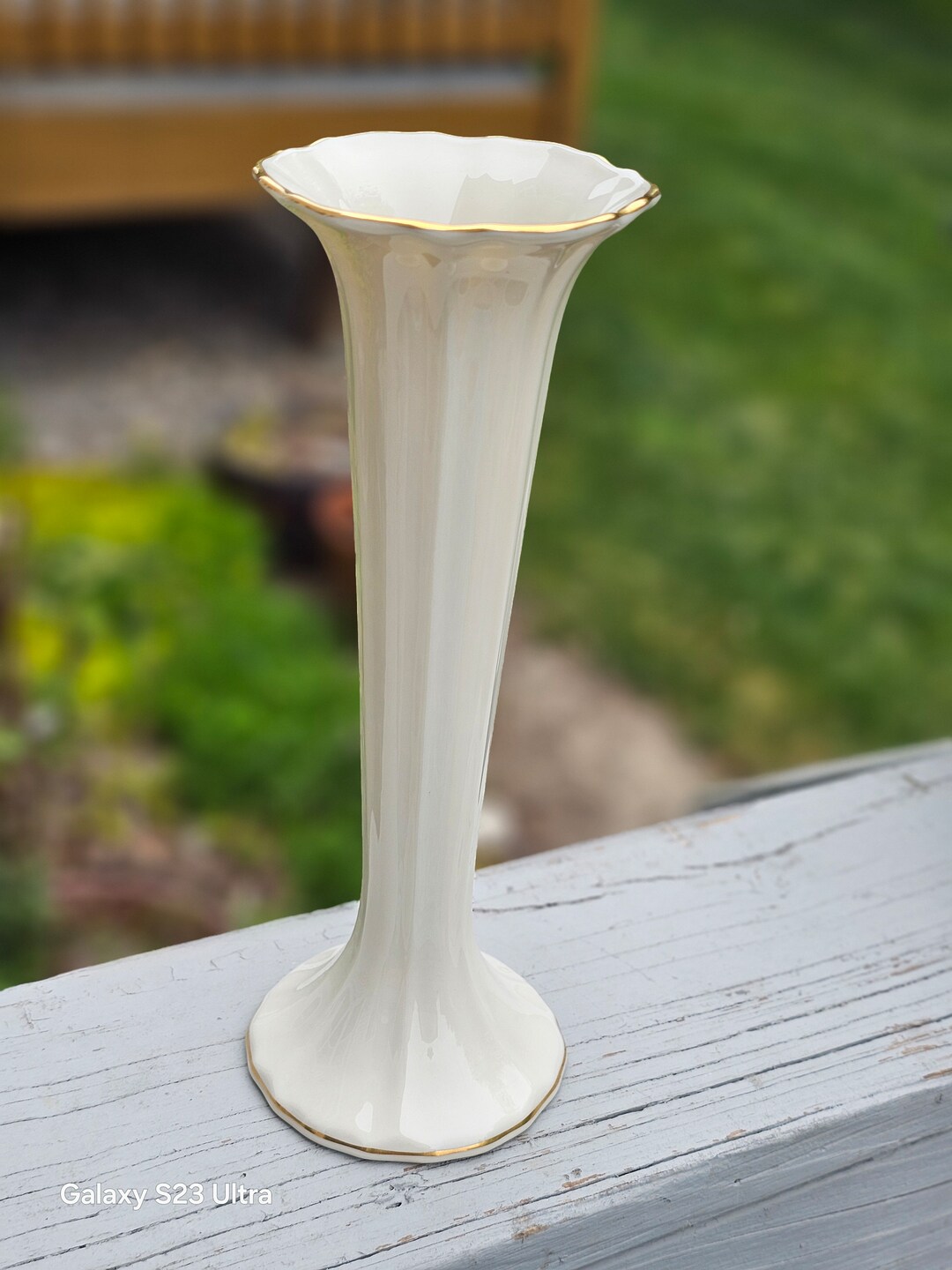 Lenox Symphony Bud Vase, Gold Trim Vintage Lenox Bud Vase, Lenox - Etsy
