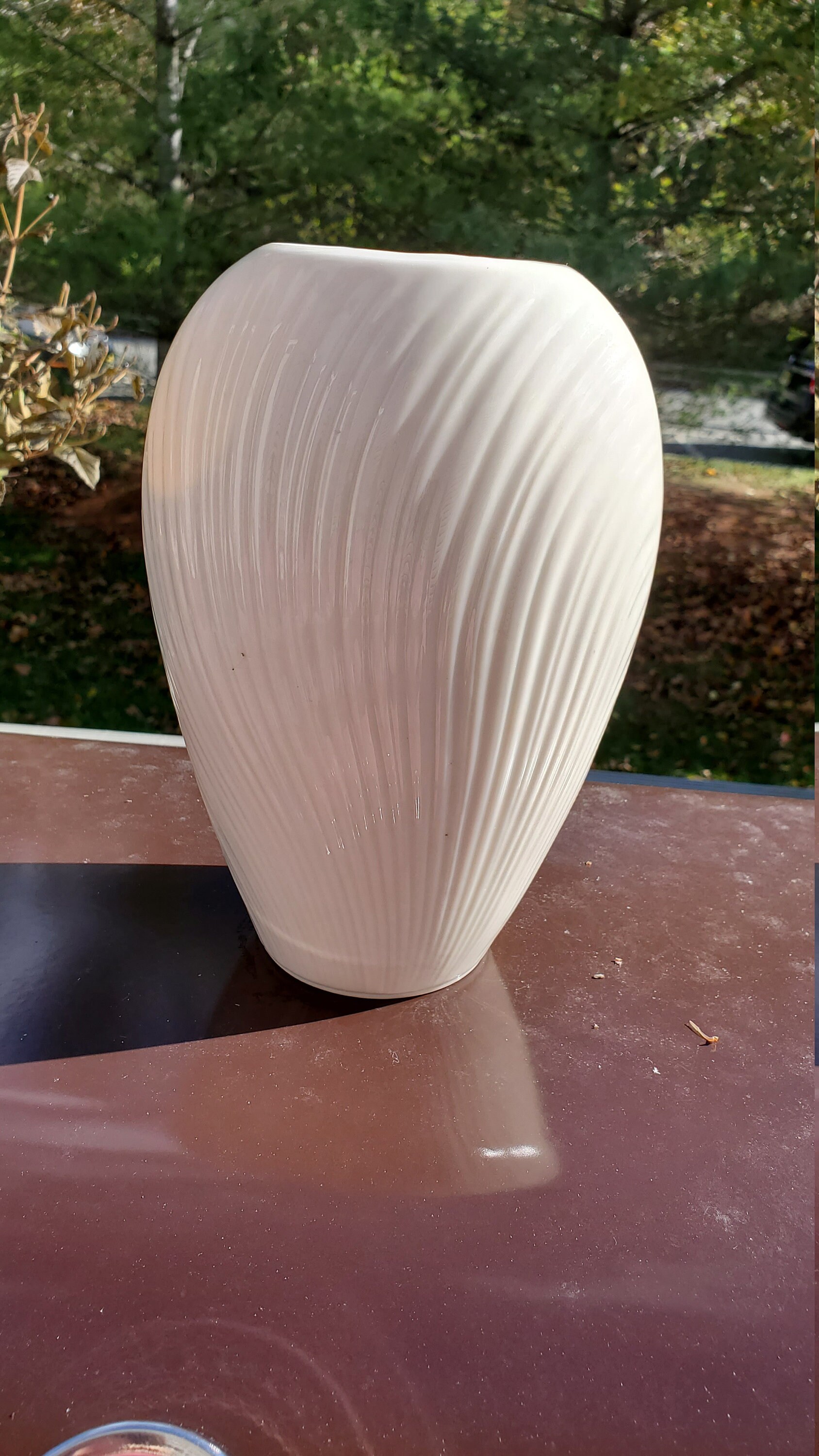 Lenox 8'' Mirage Vase Ivory Cream Lenox Mirage Vase | Etsy