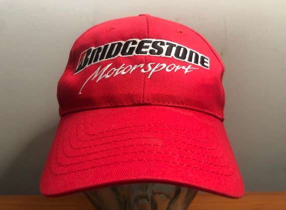 90's Bridgestone Motorsport snapback hat baseball cap… - Gem