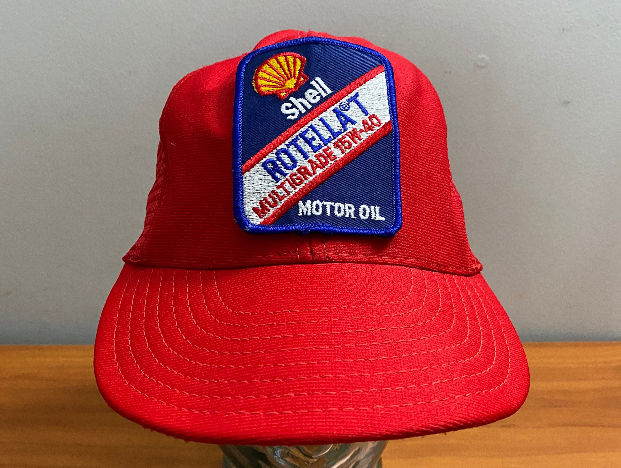 New 80's Shell Motor Oil vintage snapback baseball hat | Etsy