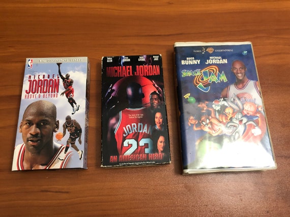 Three 3 Michael Jordan VHS Tapes 1996 Above & Beyond NBA | Etsy
