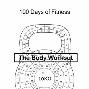 100 Days of Fitness, Fitness Tracker, Workout Tracker - Etsy
