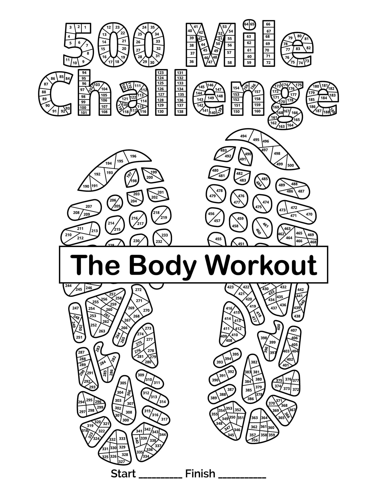 Printable Mile Tracker Coloring Page Printable Word Searches Printable Mile Tracker Coloring Page Printable Word Searches