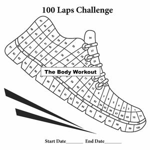 50 Laps and 100 Laps Track Challenge for Students, Teachers or Fitness ...