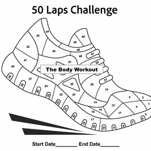 50 Laps and 100 Laps Track Challenge for Students, Teachers or Fitness ...