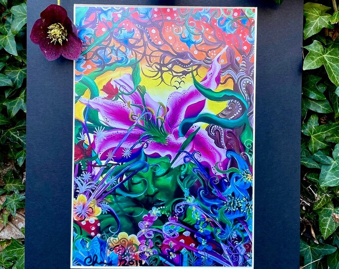 Magical Prints Paintings & UV Decor by TrippyyCreations on Etsy