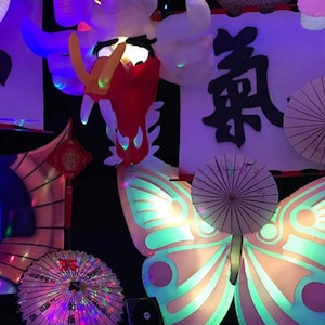 Giant 4meter Size Inflatable Butterfly Backdrop, Inflatable Butterfly ...