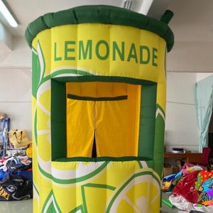 Inflatable Lemonade Stand, Lemonade Stand for Events, Outdoor Lemonade ...