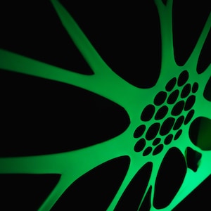 UV Floral Cut Stretch Decor , Hippy Room Decor, Trippy Wall Hanging ...