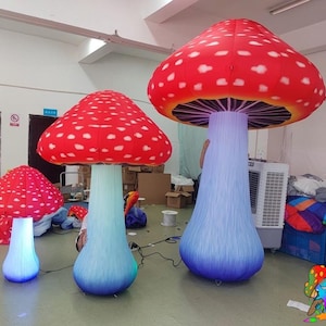Giant Inflatable Mushroom Decorations, Mushroom Decorations, Event ...