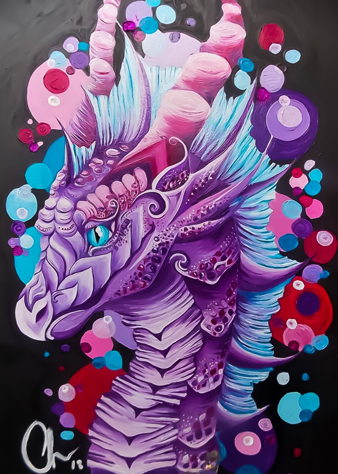 Fantasy Art Print, Mythical Creatures, Japanese Dragon Art, Dragon Wall ...