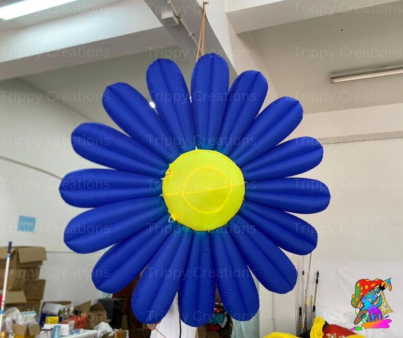Giant LED Inflatable Daisy Party Prop, Daisy Party Decor, Daisy ...