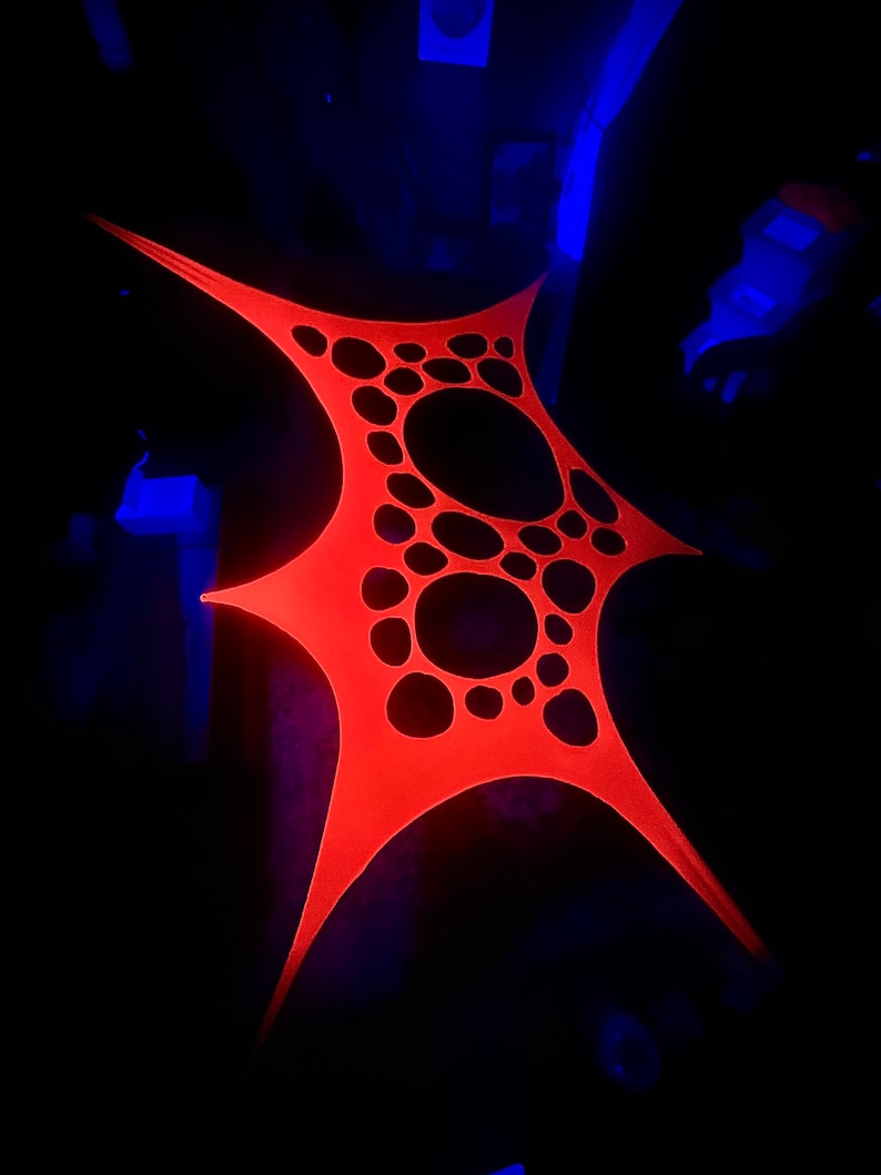 UV Red Event Decor Trippy Space Filler DJ Deck Accessory - Etsy