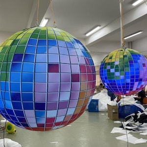 Giant LED Inflatable Disco Ball Decoration, Event Decorations, New ...