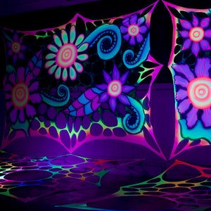 Magical Fantasy Forest Bundle Decor Pack, Ultimate Glow Party, UV Decor ...