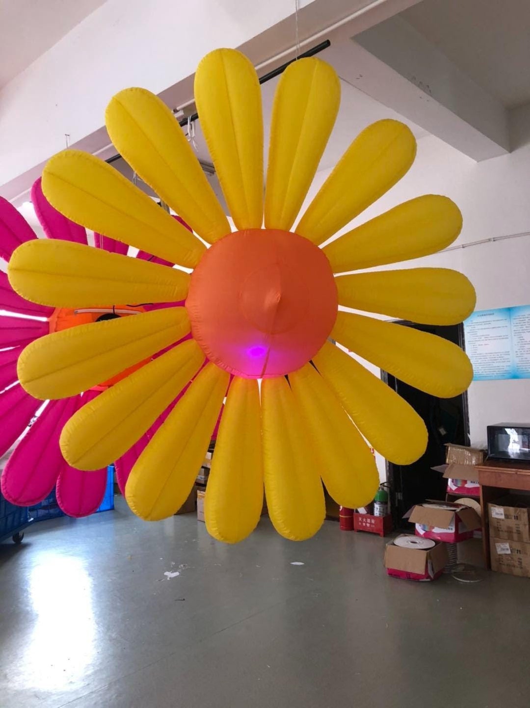 Giant LED Inflatable Daisy Party Prop, Daisy Party Decor, Daisy ...