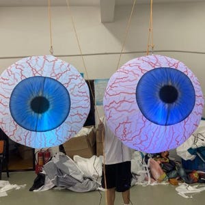 Giant Inflatable Eyeball Decorations, Spooky Season Party Props ...