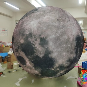Giant Inflatable Moon Decoration, Witchy Themed Party Decorations, New ...