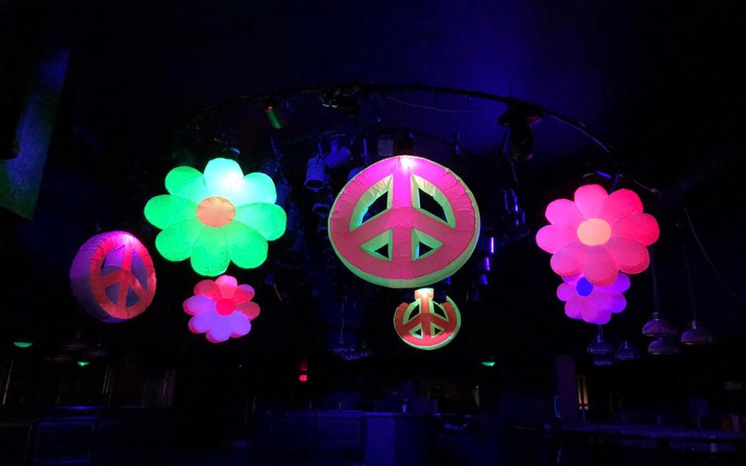 Pack of 3 Giant Party Bundle, Inflatable Party Decorations: Heart ...