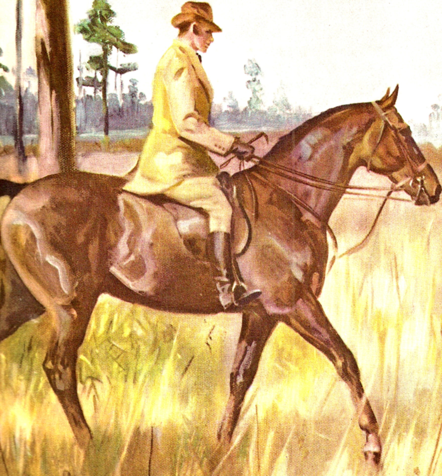 Vintage Horse Art Equestrian Decor Horse Nursery Print - Etsy