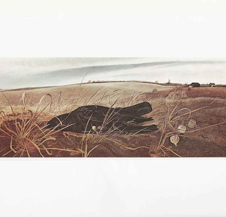 Wyeth Landscape Andrew Wyeth Print Farm Scene winter - Etsy
