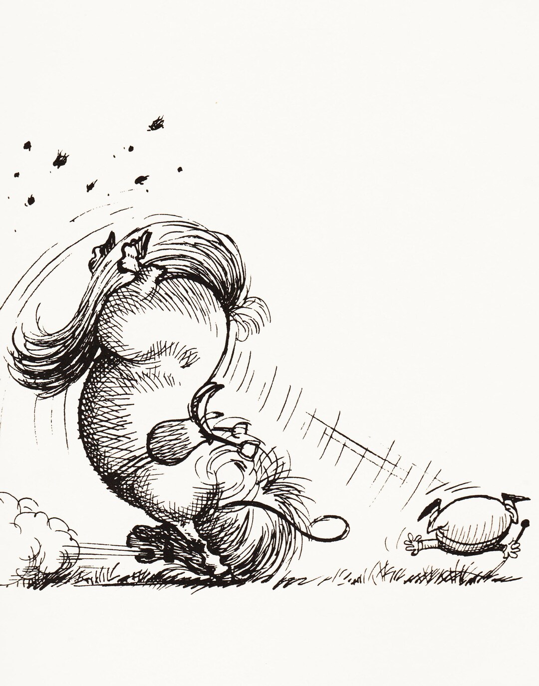 Vintage Horse Print Thelwell Pony Print Funny Horse Wall Art for Kids ...