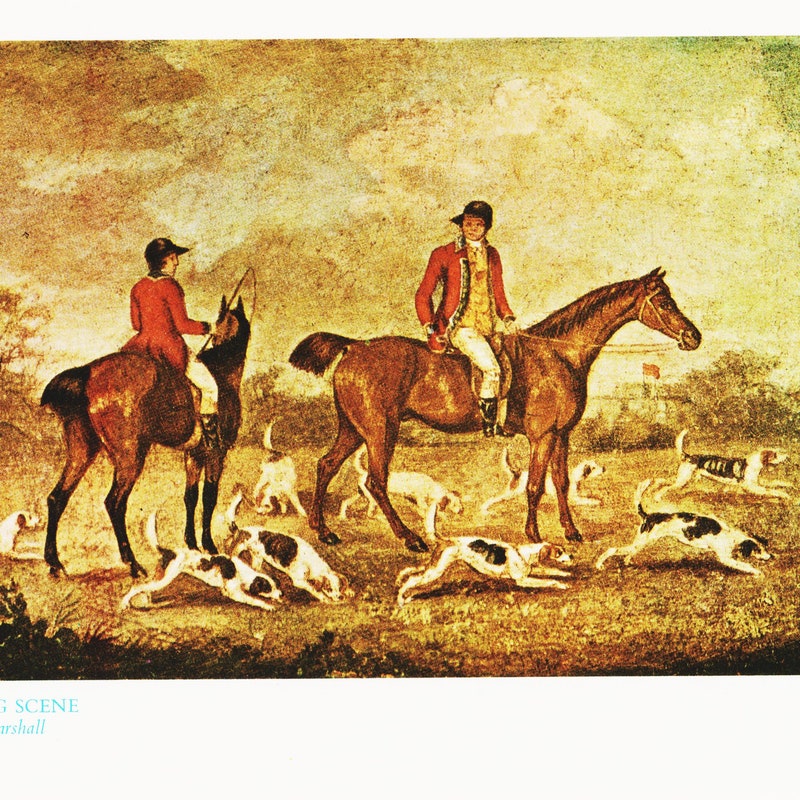 Hunting Prints - Etsy