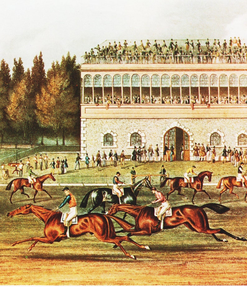 Equestrian Wall Art Sporting Print Horse Racing Art - Etsy