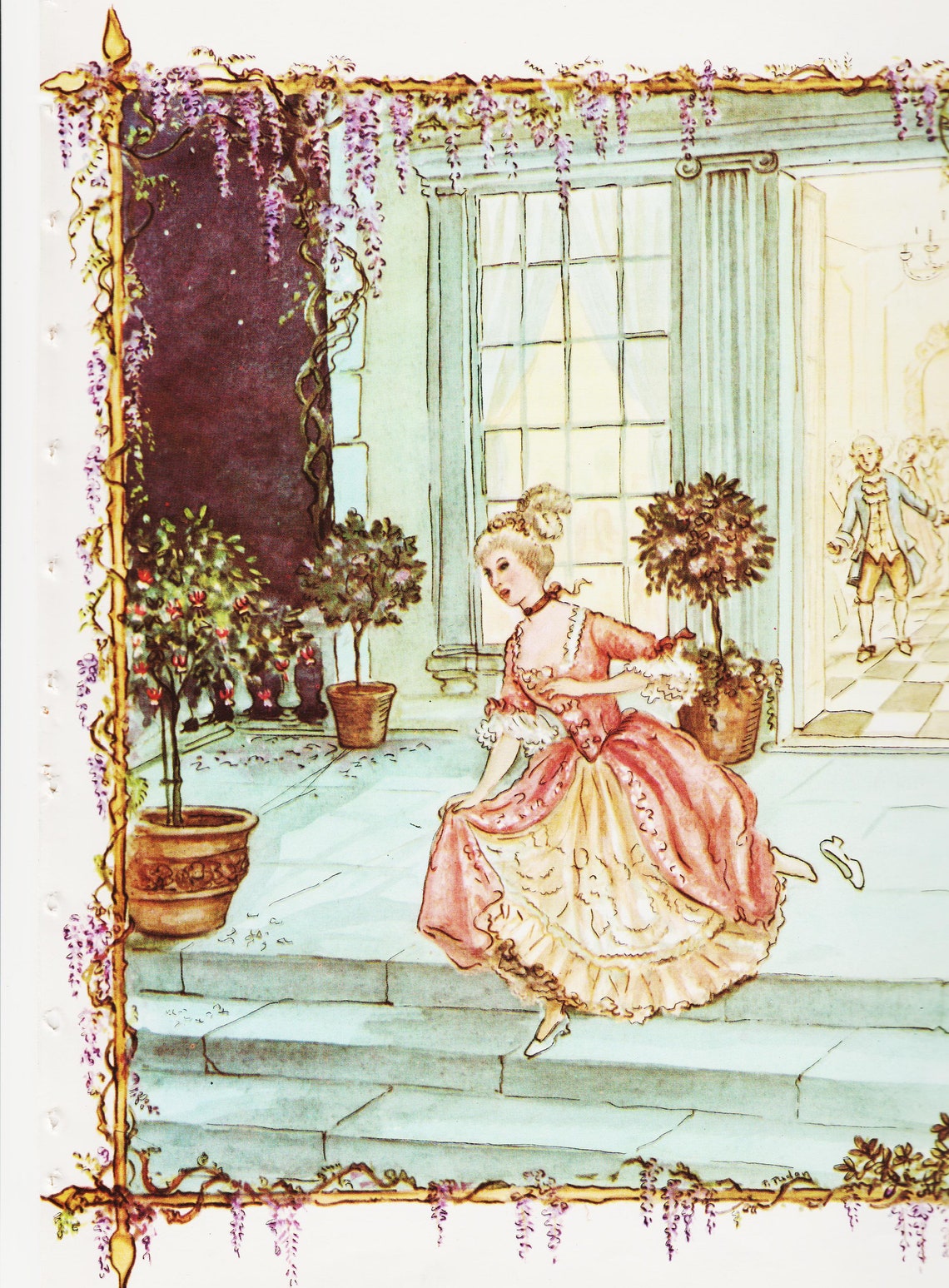 Tasha Tudor Print of Fairytale Art for Girls Room Decor - Etsy
