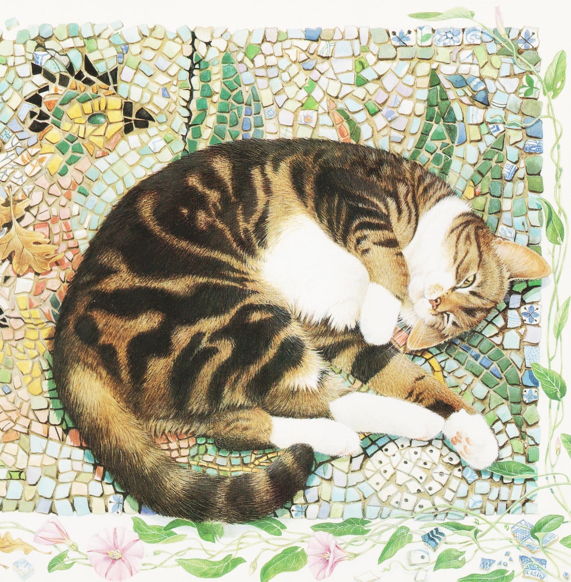 Cat Lover Gift Crazy Cat Lady Art Vintage Cat Print - Etsy