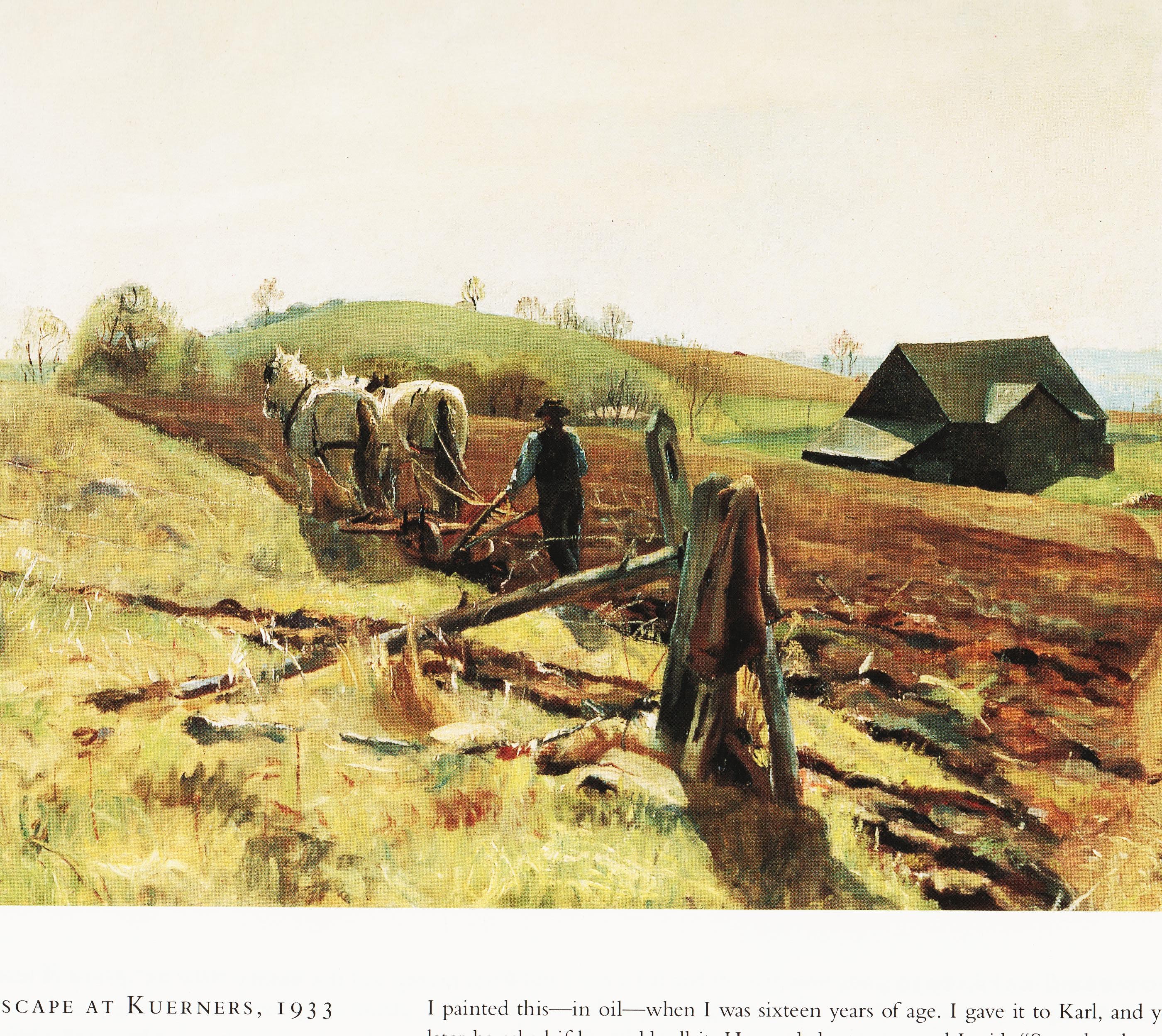 Lithographs Prints Art & Collectibles 63 Andrew Wyeth Artwork Country ...