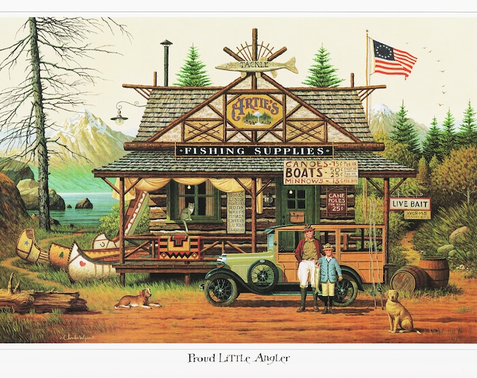 Charles Wysocki Art Early American Print Primitive Wall Art "proud ...