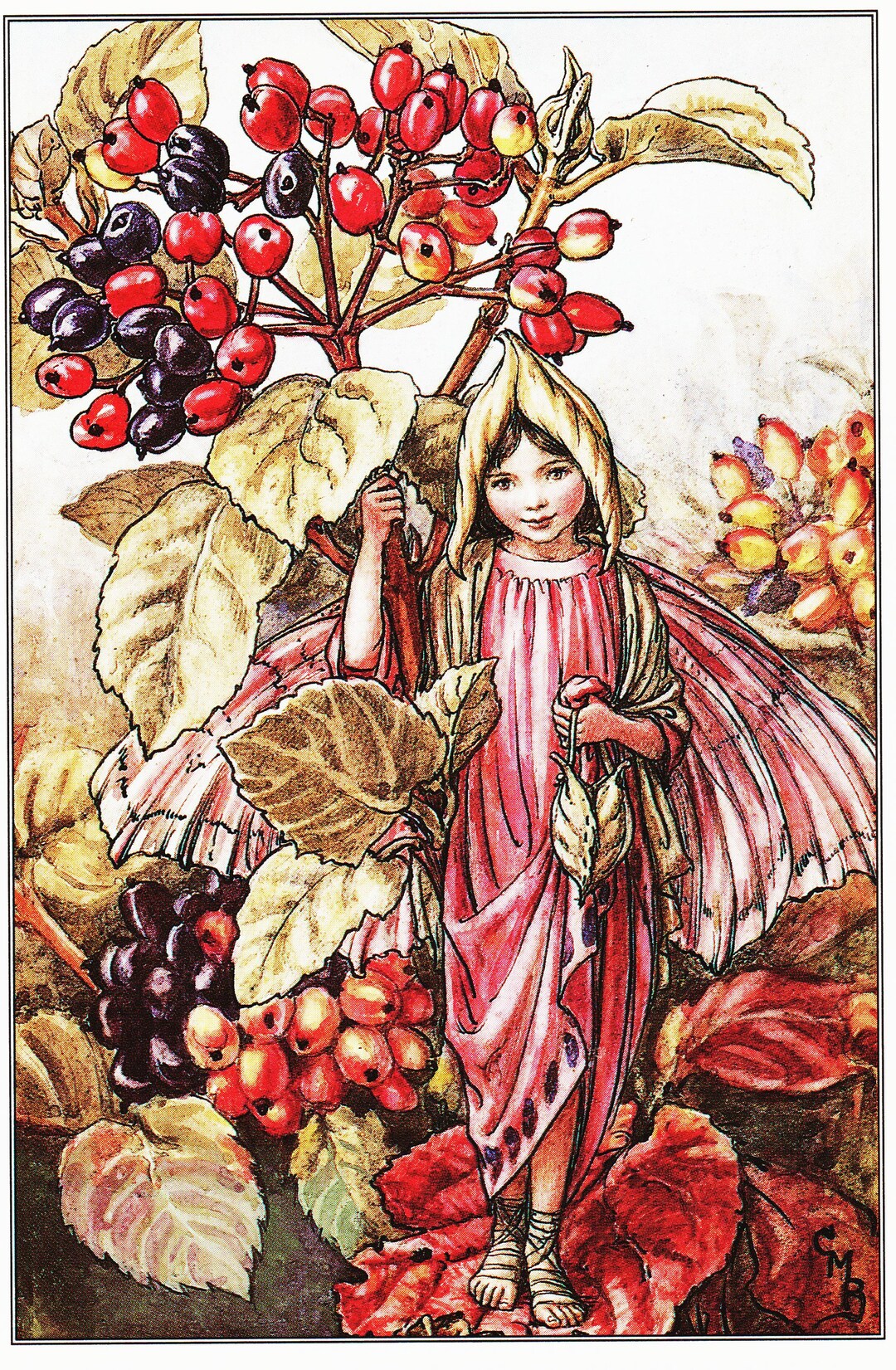 Fairy Wall Art Fantasy Artwork Flower Fairy Print "tree Fairy" by CM ...