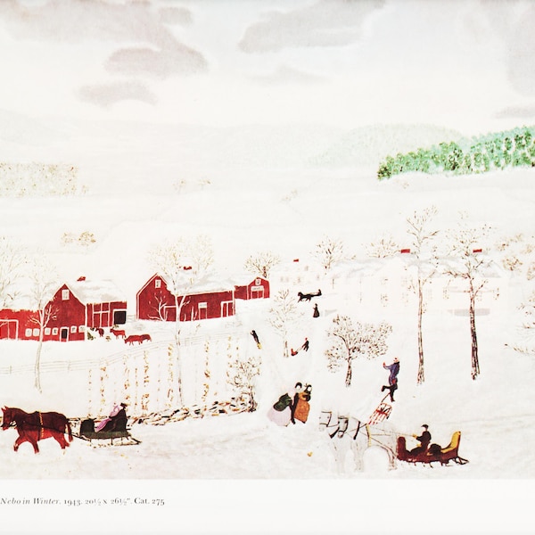 Grandma Moses Art - Etsy
