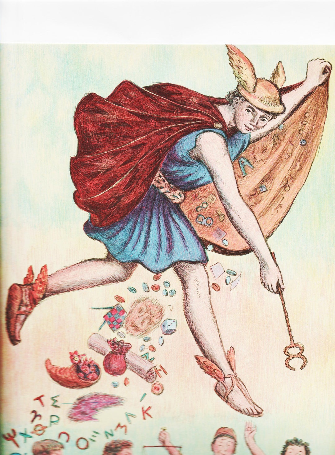 Ancient Greek Art of Hermes Picture for Mythology Wall Decor god of ...