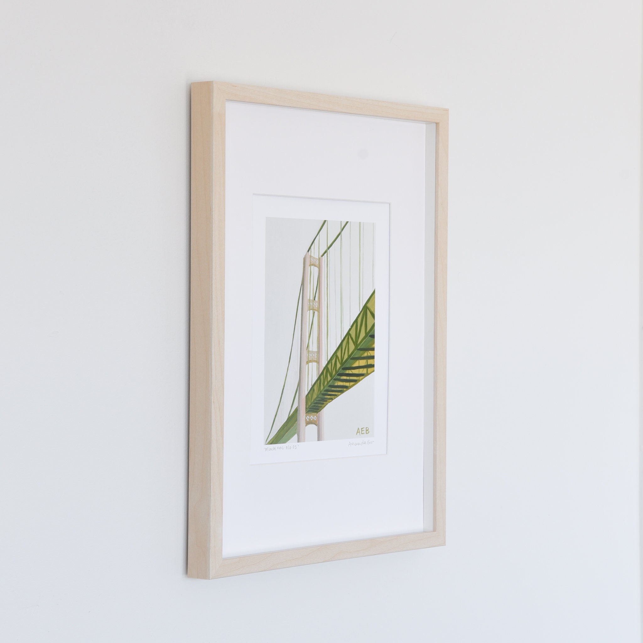 8x10 Mackinac Bridge No.03 Fine Art Print | Amanda Bur Art - Etsy