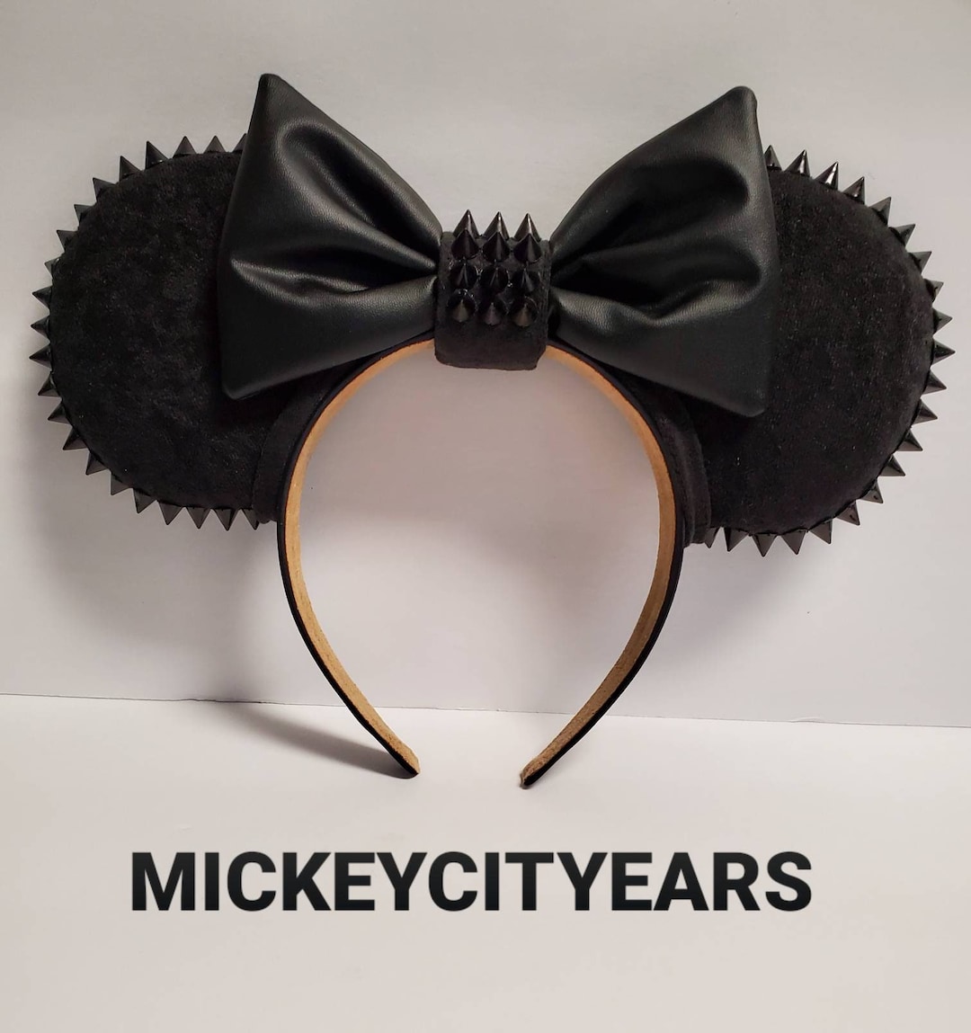 Classic Punk Ears Mickey Studded Ears. - Etsy