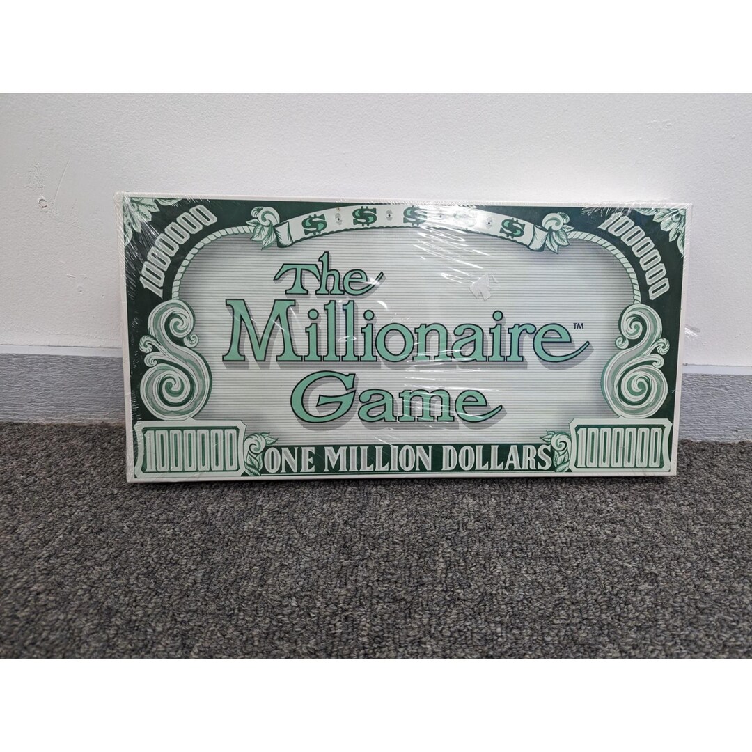 The Millionaire Game Vintage Board Game Henco 1984 Massillon, Ohio ...