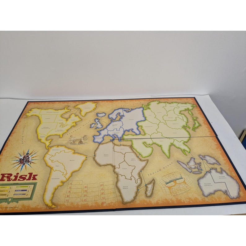 Risk 2003 Board Game Replacement Parts Pieces Instructions - Etsy