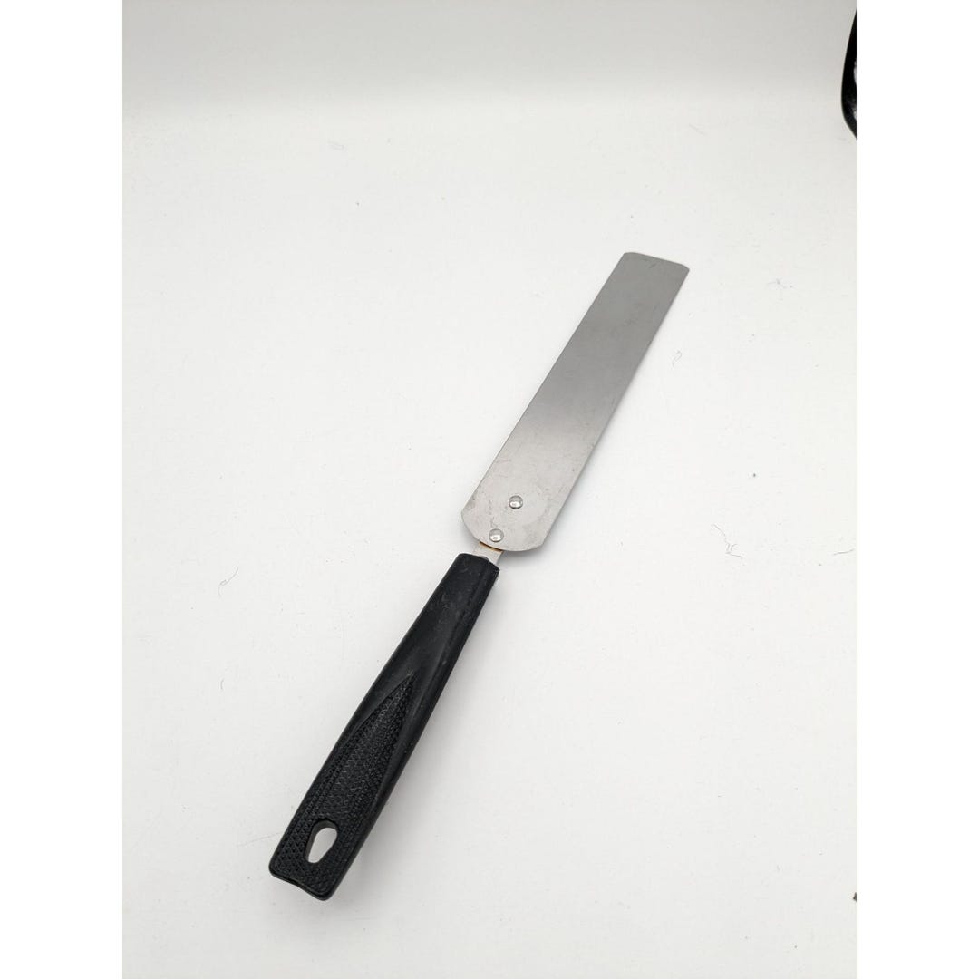 Vintage Ekco USA Stainless Flexible Spatula Cake Icing Spreader Black ...