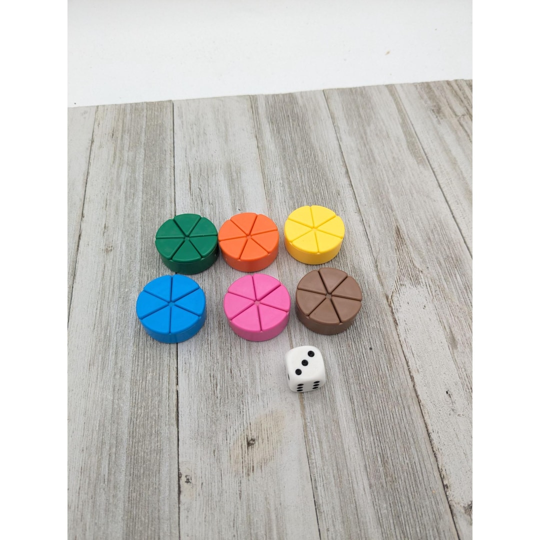 Hasbro Trivial Pursuit Genus IV Game Replacement Pie Pieces Dice - Etsy