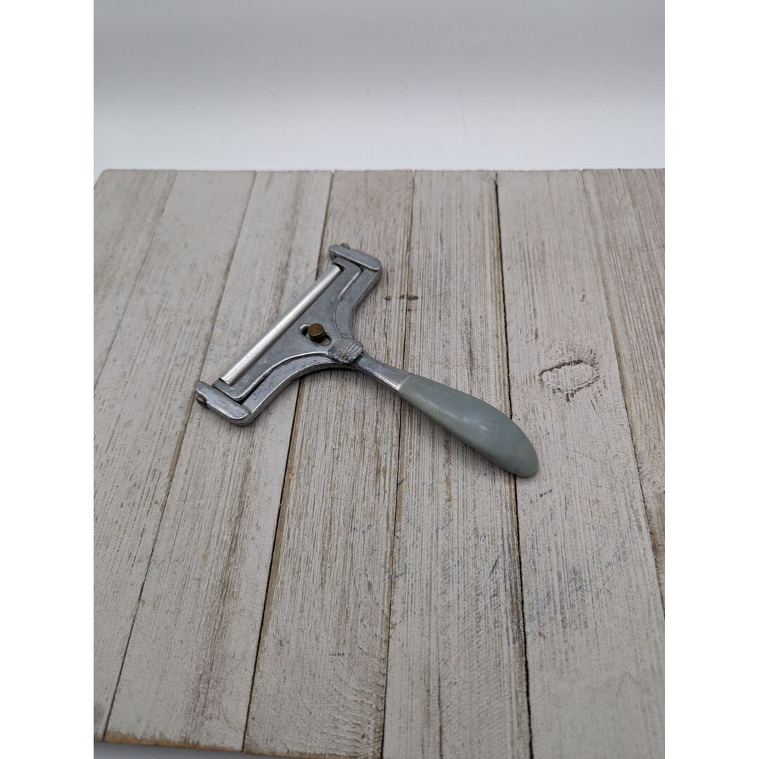 Vintage Wire Cheese Cutter Slicer 6" Unbranded Adjustable Roller #2 - Etsy