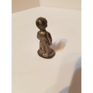 Pewter Golf Boy Guy Figurine by R B Pewter Desktop Michael Ricker 2 3/8 ...