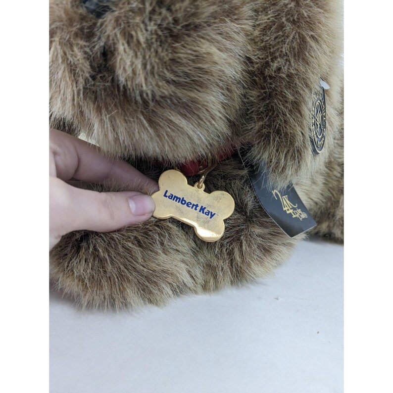 Vintage Lambert Kay Dog 24 K Polar Puff Brown Dog With Tags Stuffed ...
