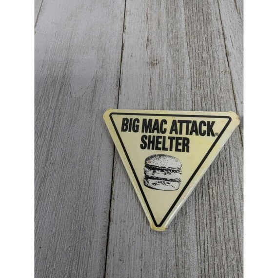 Vintage Big Mac Attack Shelter Triangle Pins Set Pinb… - Gem