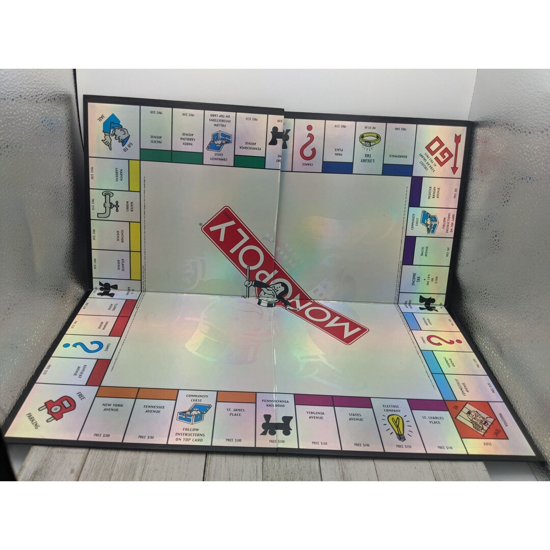Vintage 1998 Monopoly Millennium 2000 Edition Game Replacement ...
