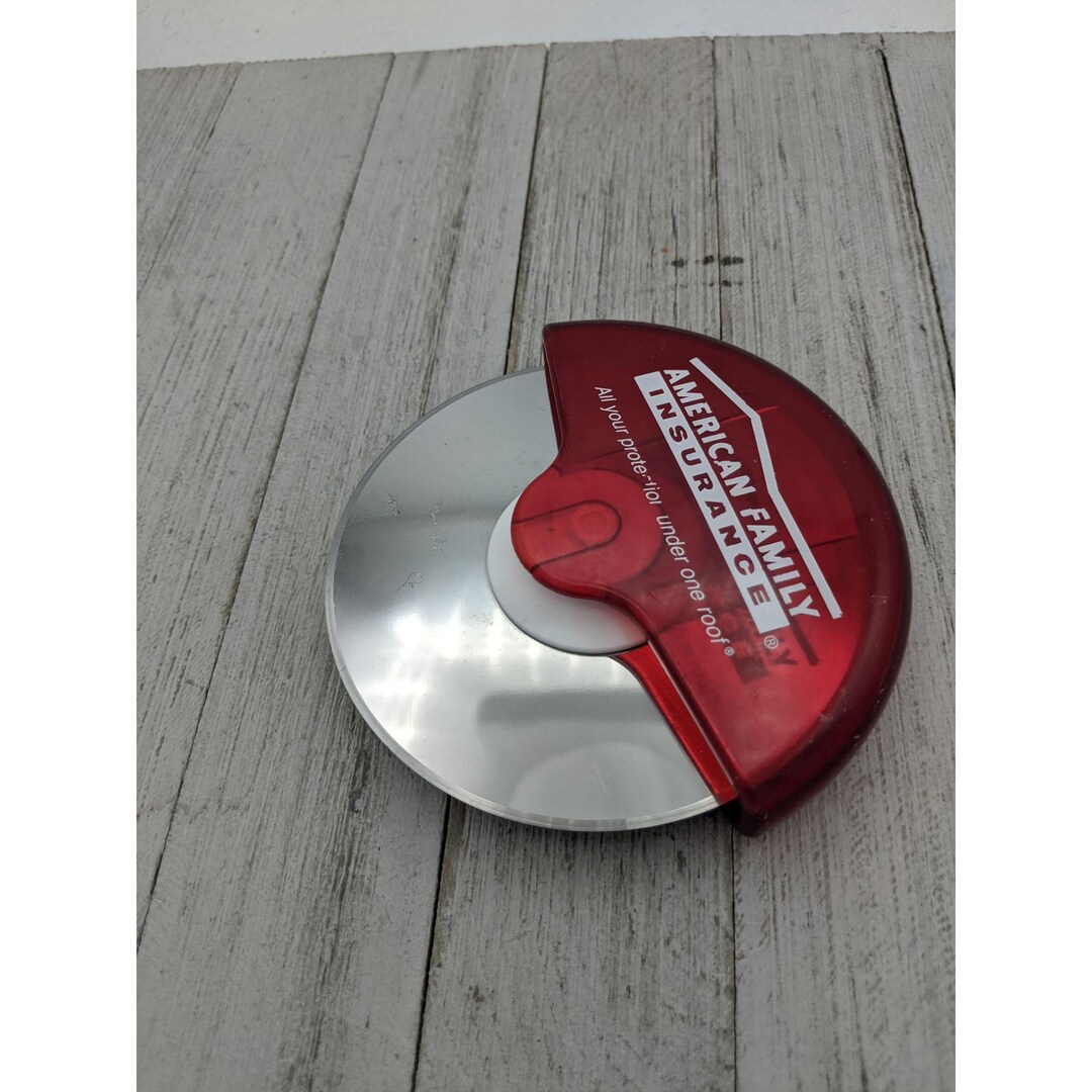 Red Palm Pizza Slicer Cutter Wheel Roll & Slice 4 American Family ...