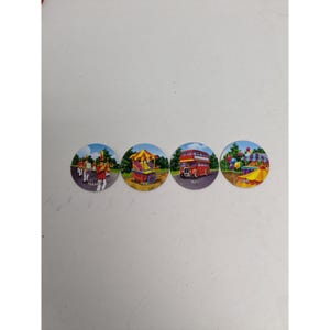 Clue Mysteries Board Game Replacement Scene Tokens Pieces Set of 4 - Etsy