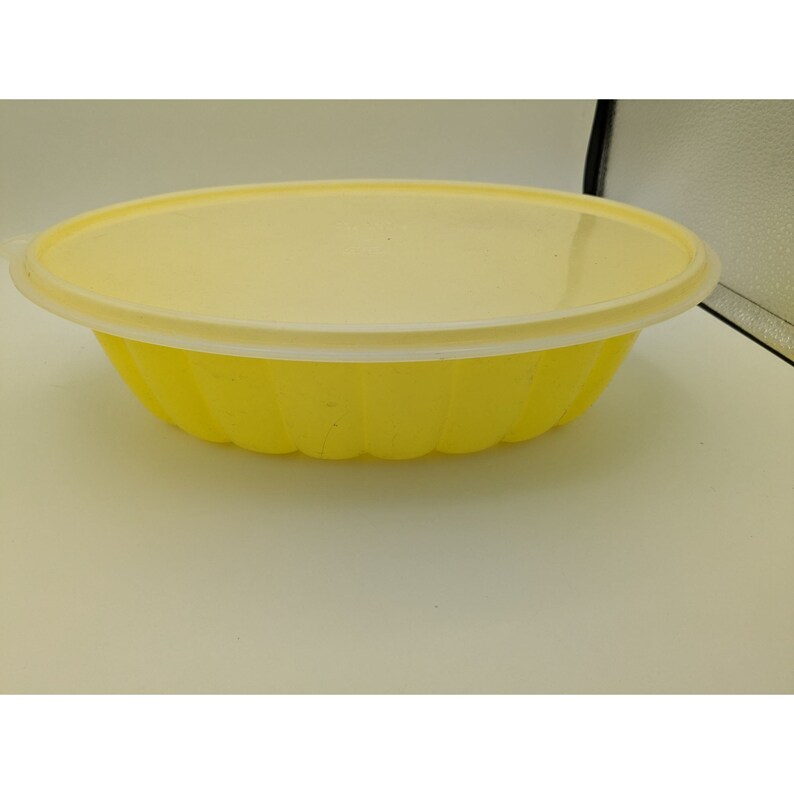 Eagle Super Seal Food Storage Container Yellow Oval Ham Jello Mold - Etsy