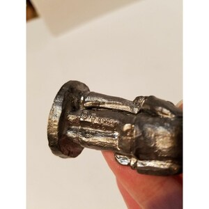 Pewter Golf Boy Guy Figurine by R B Pewter Desktop Michael Ricker 2 3/8 ...